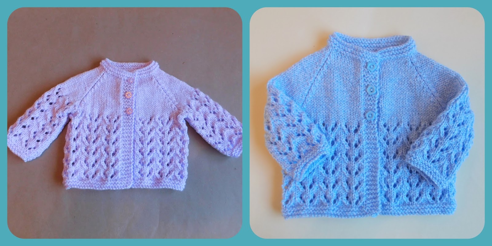 Marianna's Lazy Daisy Days: Knitted Baby Jackets ~ Top 20