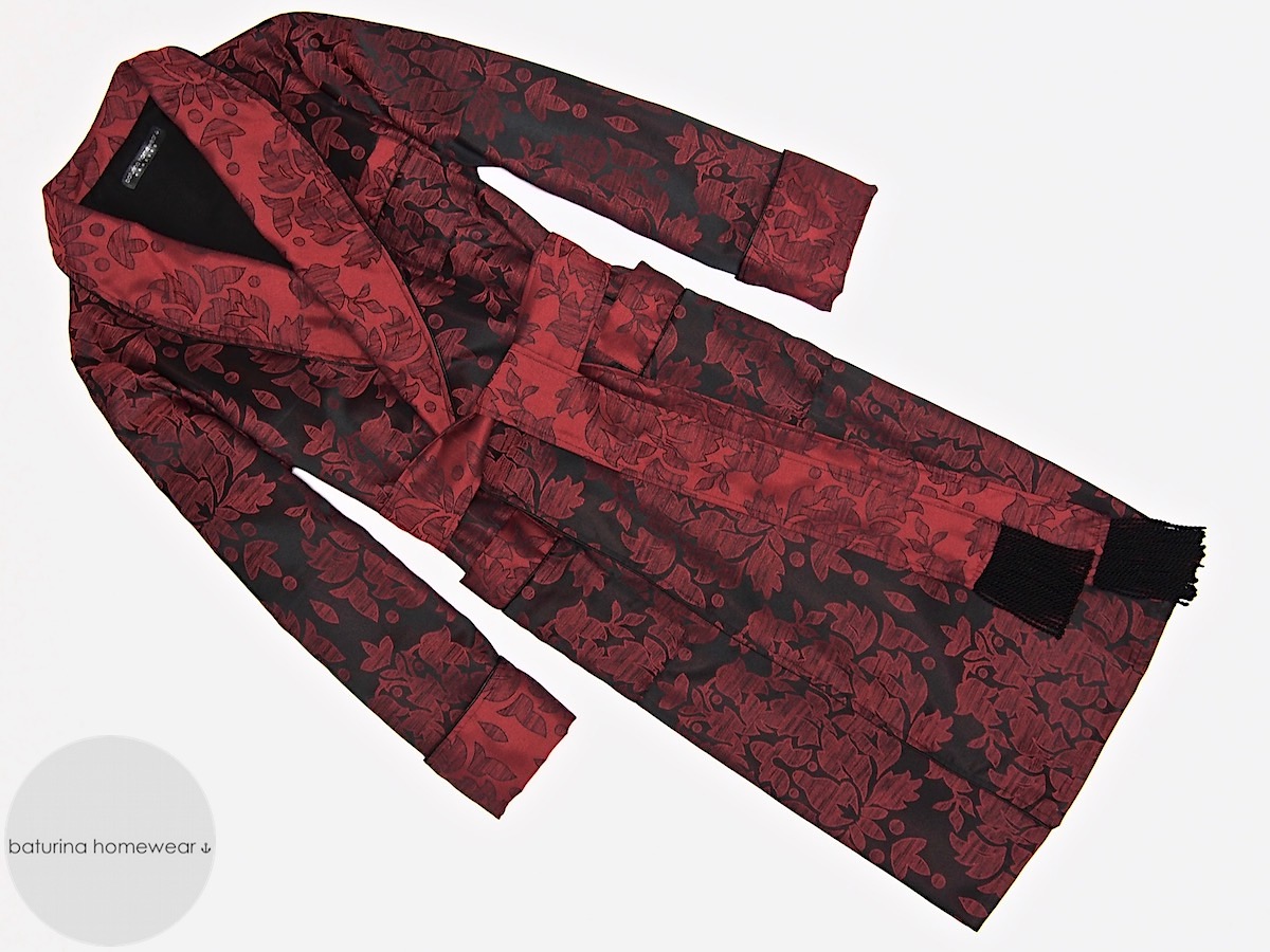 Men's Luxury Vintage Style Silk Dressing Gowns, Classic Robes and Pajamas