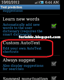 Smart Keyboard Pro - Autotext Untuk Android (free) | fariable