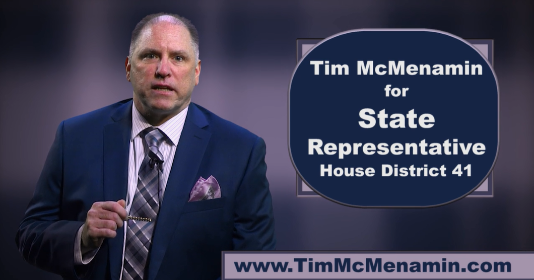 Tim McMenamin: Tim McMenamin 2016 Campaign For State Representative ...