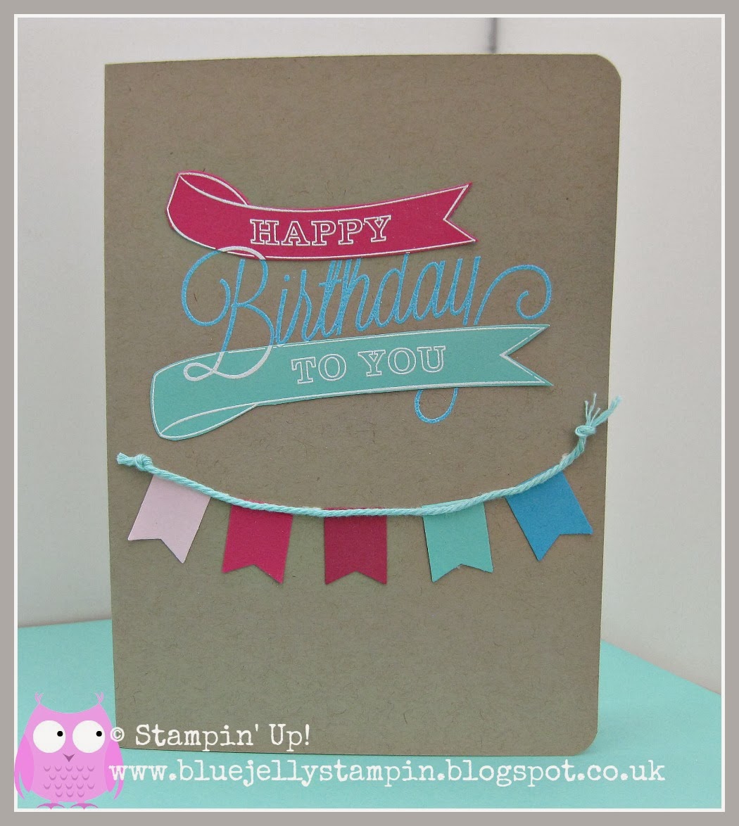 Blue Jelly Sew n So - Victoria Rogers: Stampin' Up! Another Great Year