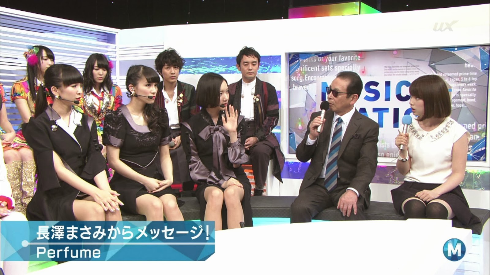 Perfumeキャプチャー画像庫: 13年11月15日 ミュージックステーション Perfume Sweet Refrain