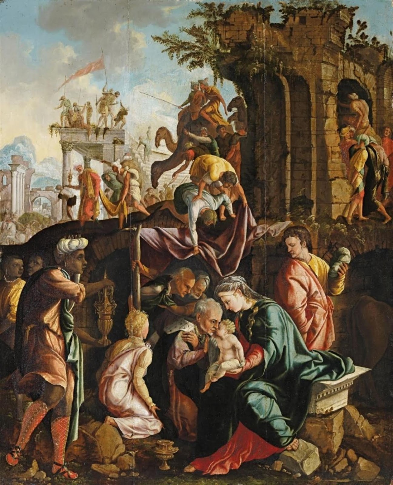 The Auction Augur: Unusual Adoration of the Magi by "Flemish Master" is ...