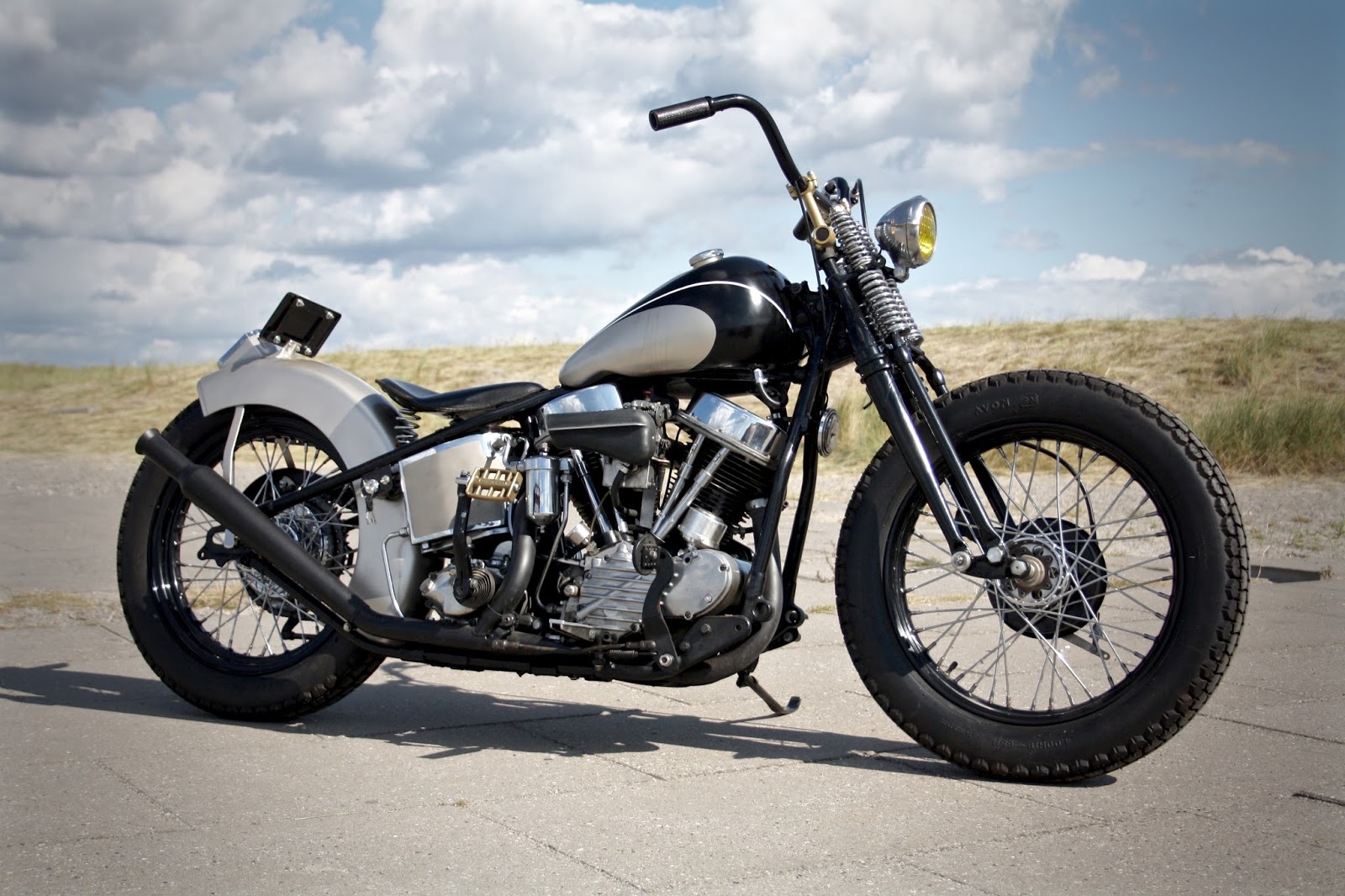 JAMESVILLE MOTORCYCLES: JAMESVILLE 49 FL PANHEAD III