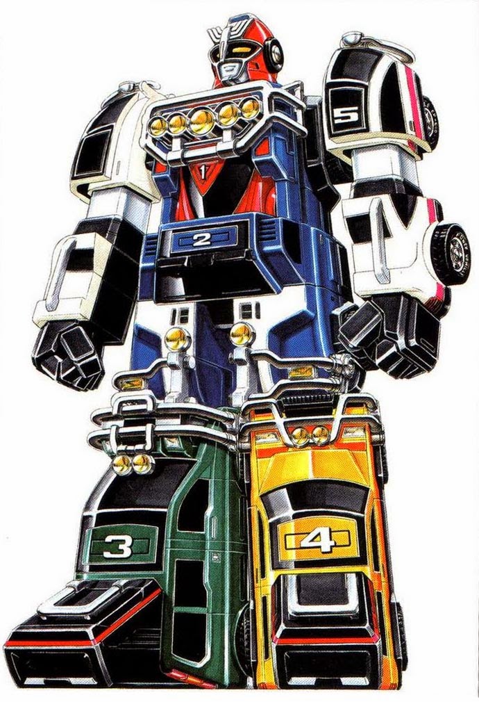 Tutti i Megazord dei Power Rangers