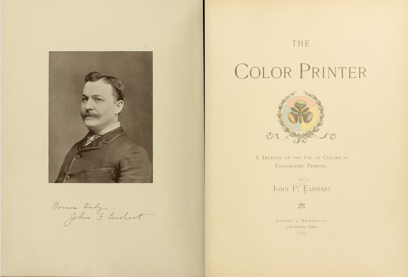Letterology: The Color Printer in 1892