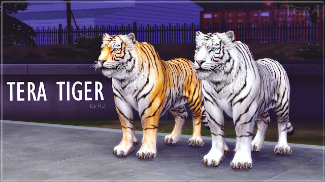 Sims 4 Tiger Pet 12 Animals Recreated In The Sims 4 Cats & Dogs ...