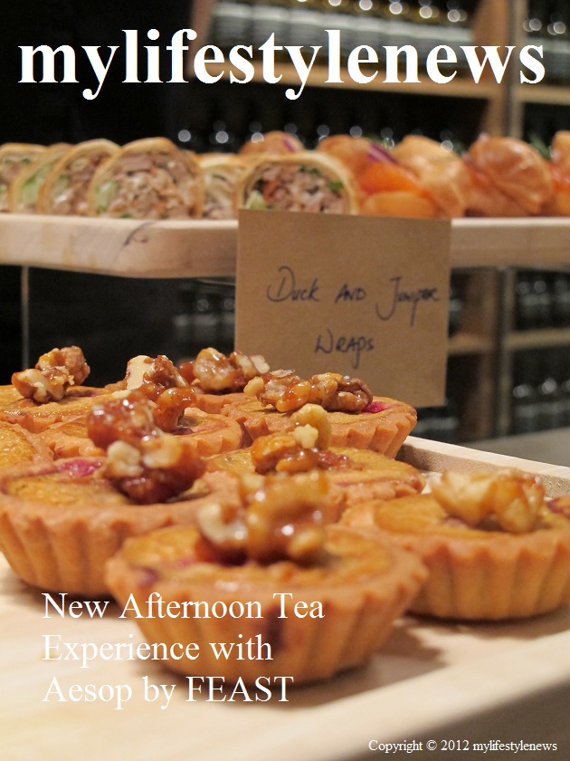 mylifestylenews: New Afternoon Tea Experience with Aesop by FEAST