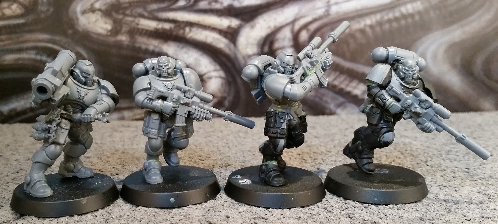 Chucking Monkeys: Primaris Scout Conversions