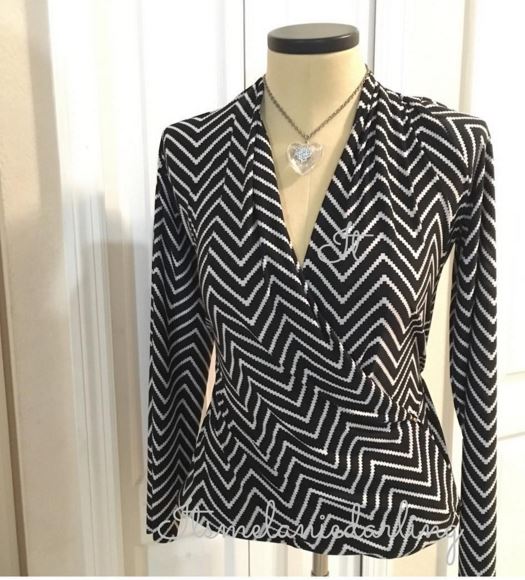 Its Melanie Darling: Burda 6838: Cross Body Long Sleeve Blouse.