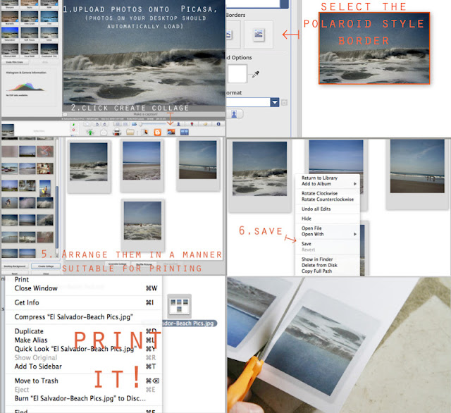 Create Your Own Polaroids | DIY — Sincerely, Kinsey