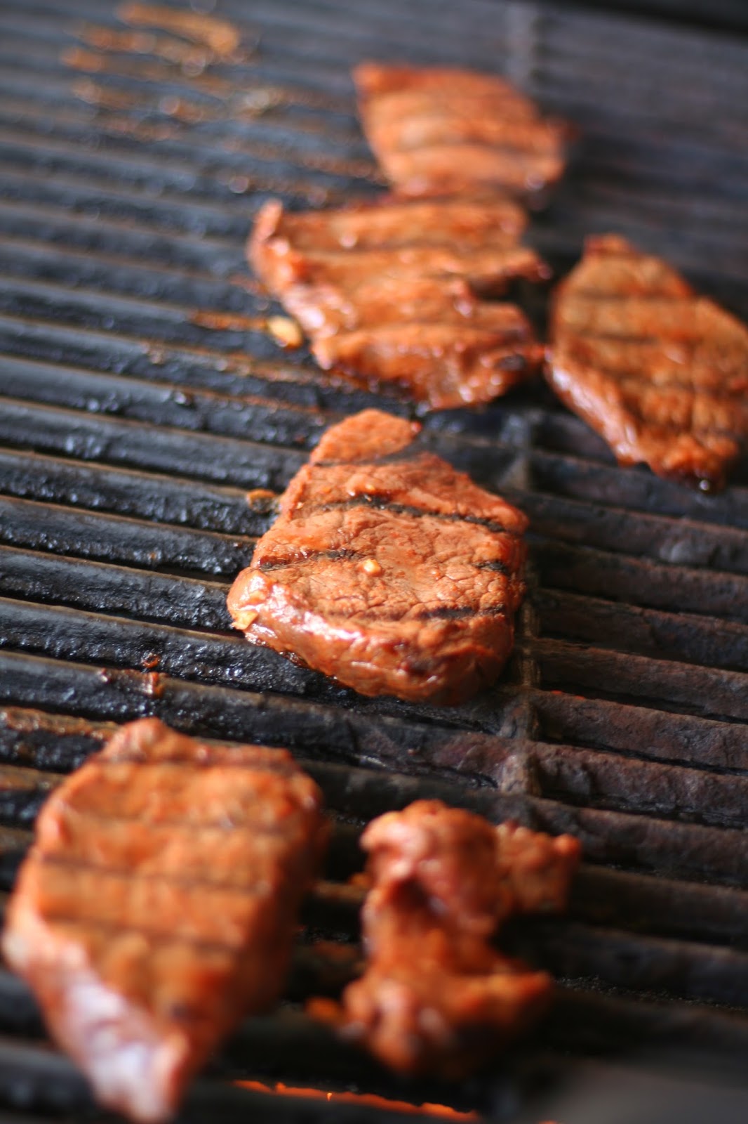 You have to cook it right: Grilled Venison steaks with Gochujang marinade