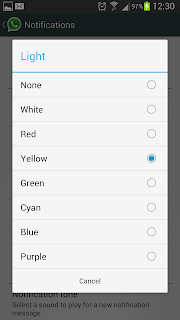 My Thoughts and Ideas: Enable Custom LED Light for Whatsapp messages in ...