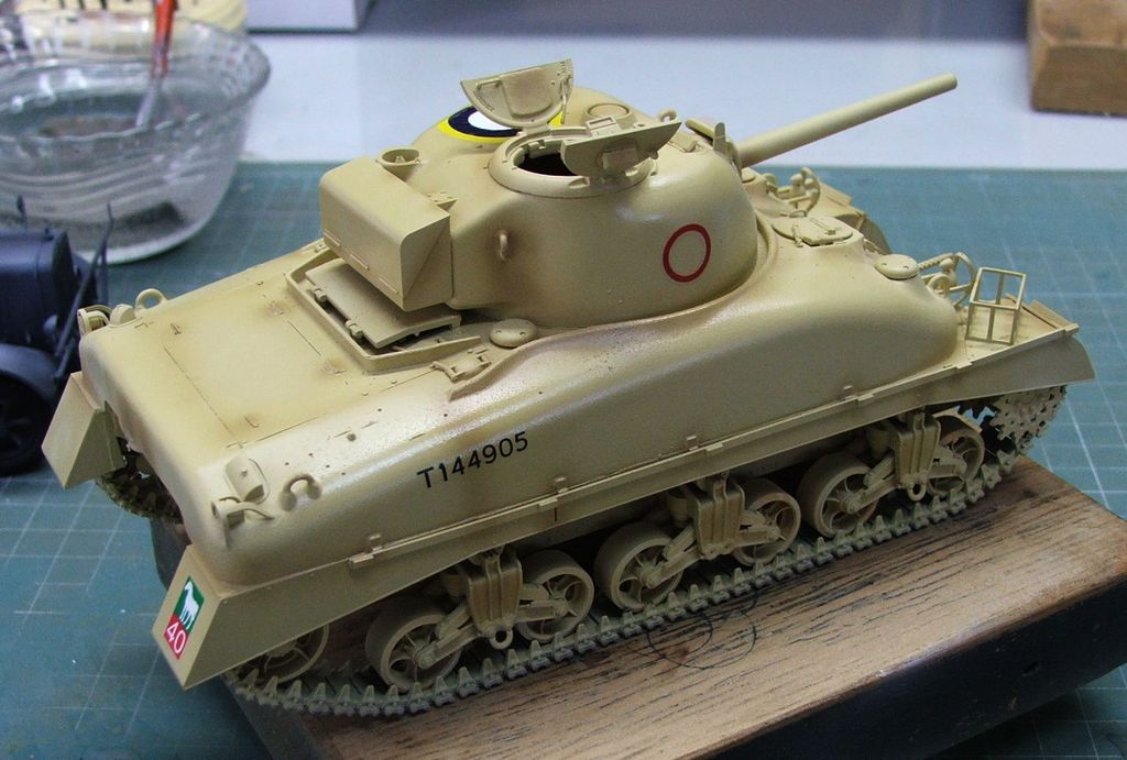 Panzerserra Bunker- Military Scale Models in 1/35 scale: Sherman II ...