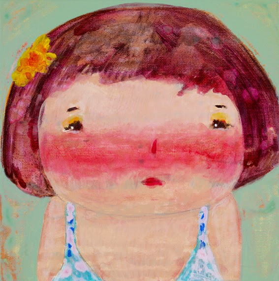 Pinzellades al món: Encant infantil: xiquetes il·lustrades per Chiao ...