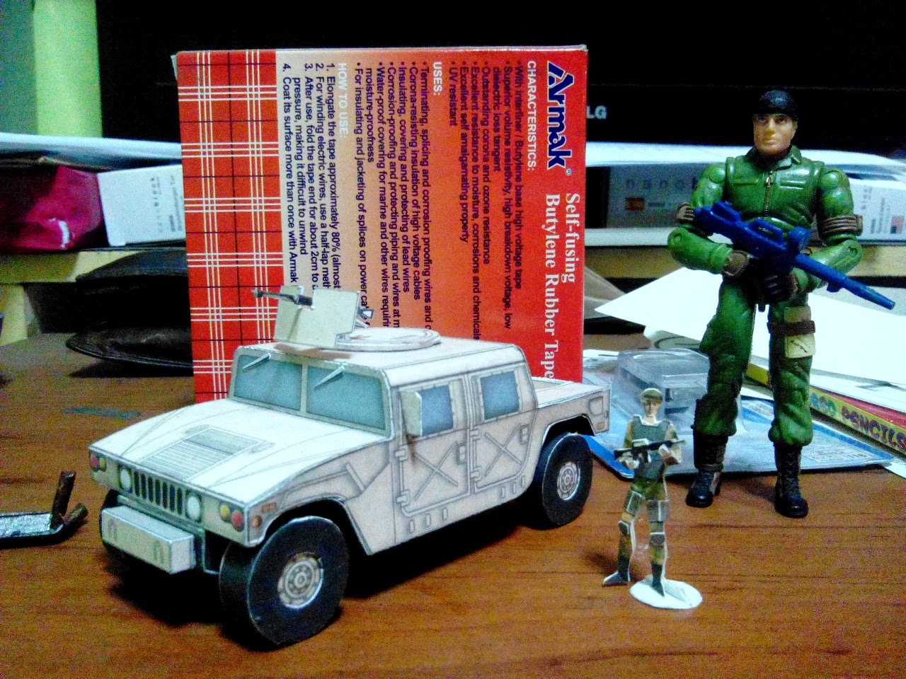 Humvee Paper Model ~ Paperkraft.net - Free Papercraft, Paper Model ...
