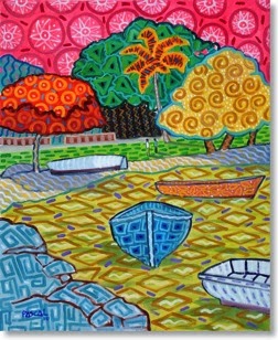 Roshni Goonraj Beeharry: Staring at paintings : Mauritian artist Pascal ...