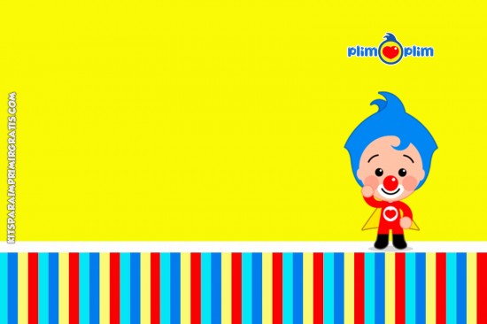 Plim Plim the clown and Friends,10 PNG,Digital Paper,Plim Plim Pattern ...