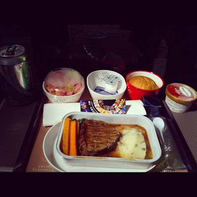 Spotting Aeroplanes: Flight Review - CX 888 - Premium Economy