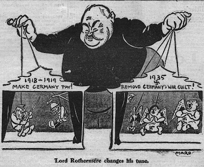 Hayes Peoples History: Lord Rothermere (Daily Mail) Support For The Nazi's