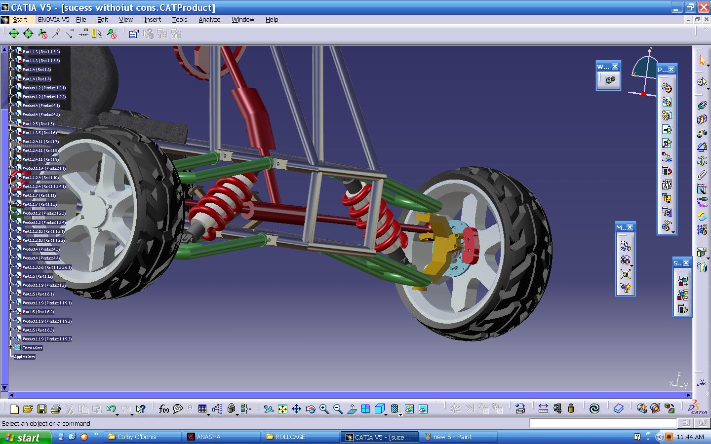 Sbrissa Design Desenvolvimentos de Novos Produtos: Catia V5.