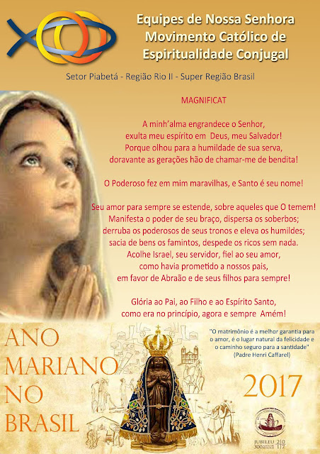ENS - Equipes de Nossa Senhora - Setor Piabetá: Magnificat