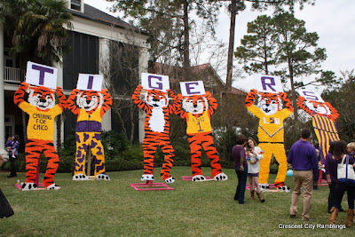 Crescent City Ramblings: LSU - 2011 Homecoming on "The Row"
