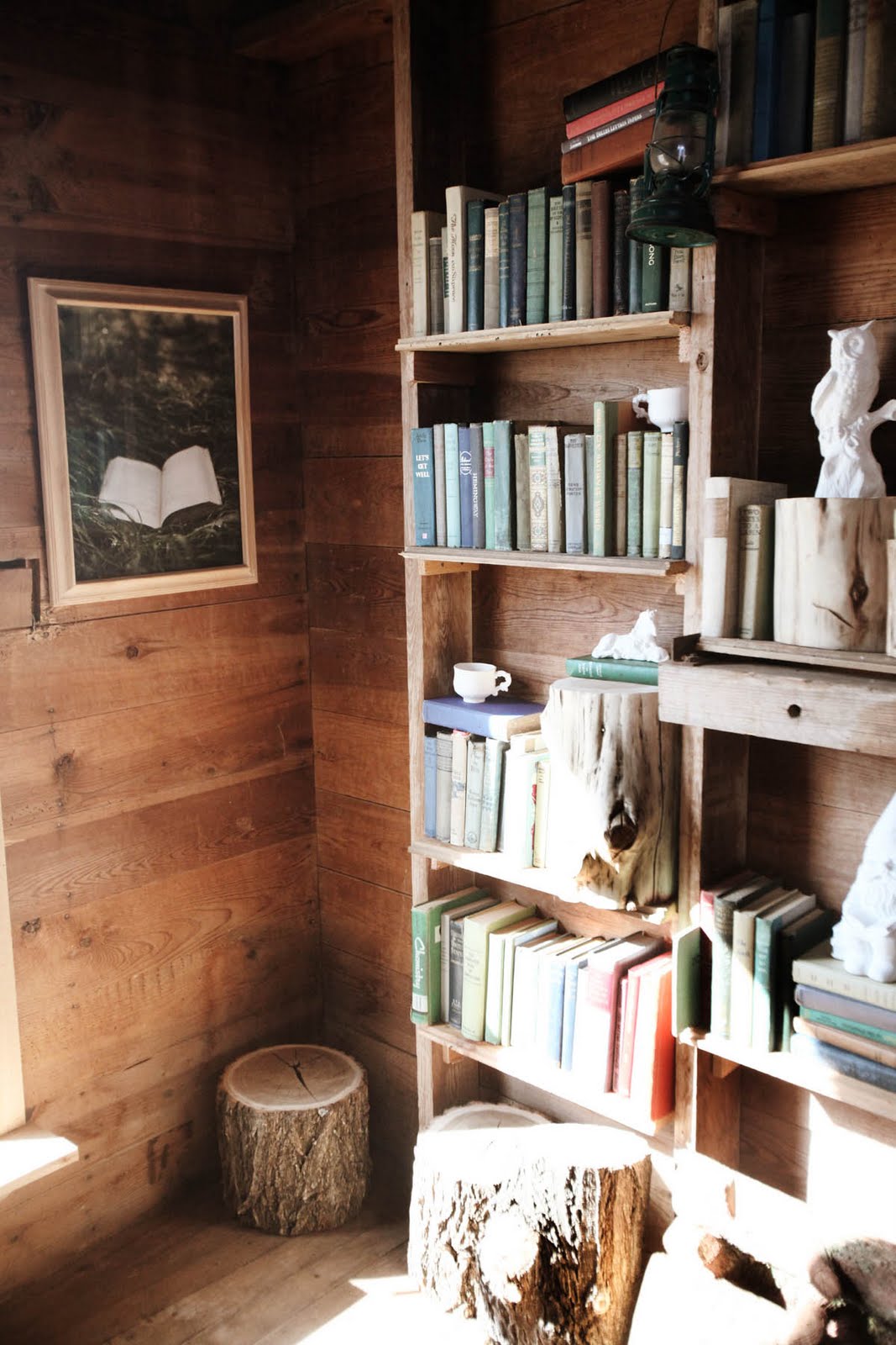 The Farm And Fiddle: Gnome Granary Cottage Style Library:)