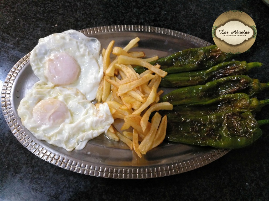 Las abuelas un mundo de sabiduria: Pimientos fritos con huevos y ...