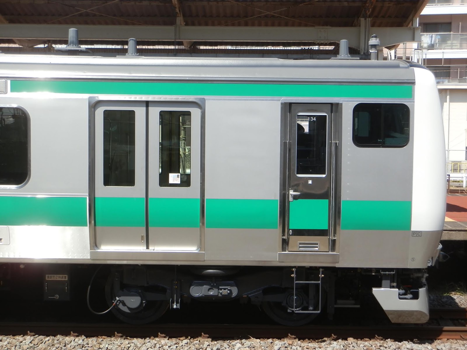 小田急沿線住み鉄道ファン日記: 【まさかの】東日本旅客鉄道E233系7000番台宮ハエ134編成の東海道貨物線内試運転に遭遇