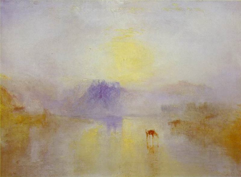 Joseph Mallord William TURNER, obras, cuadros pinturas.