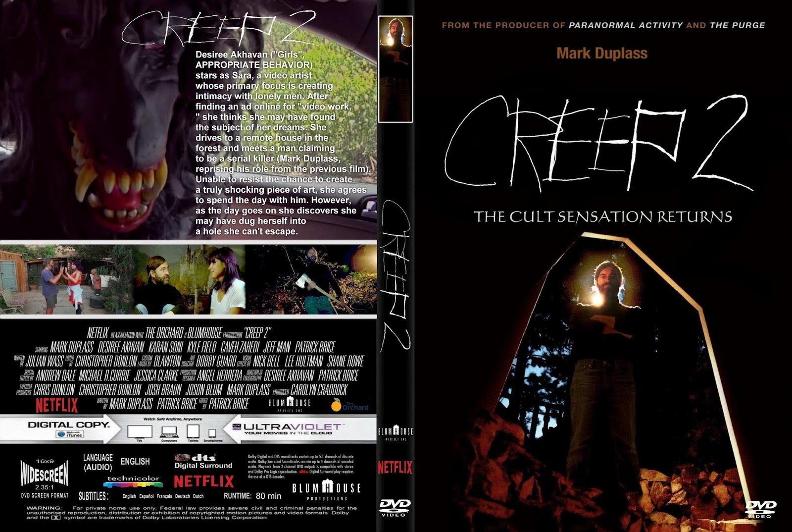 ZONA TORRENT: CREEP 2 HDRIP (CASTELLANO) - (TORRENT)