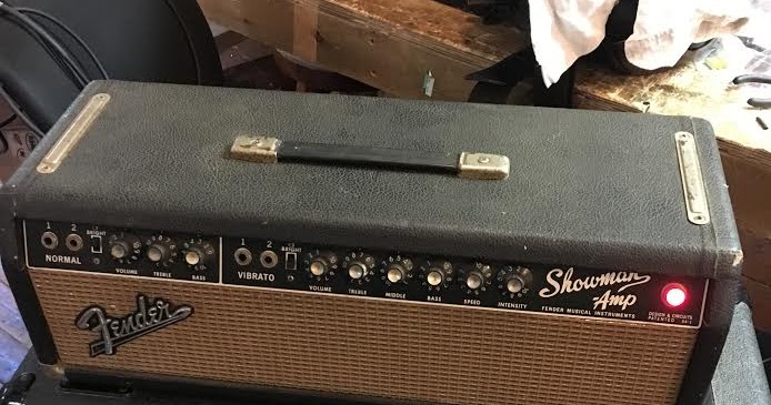 Jefs Tube Amp Blog: 1965 Fender Showman amplifier. Killer bass or ...
