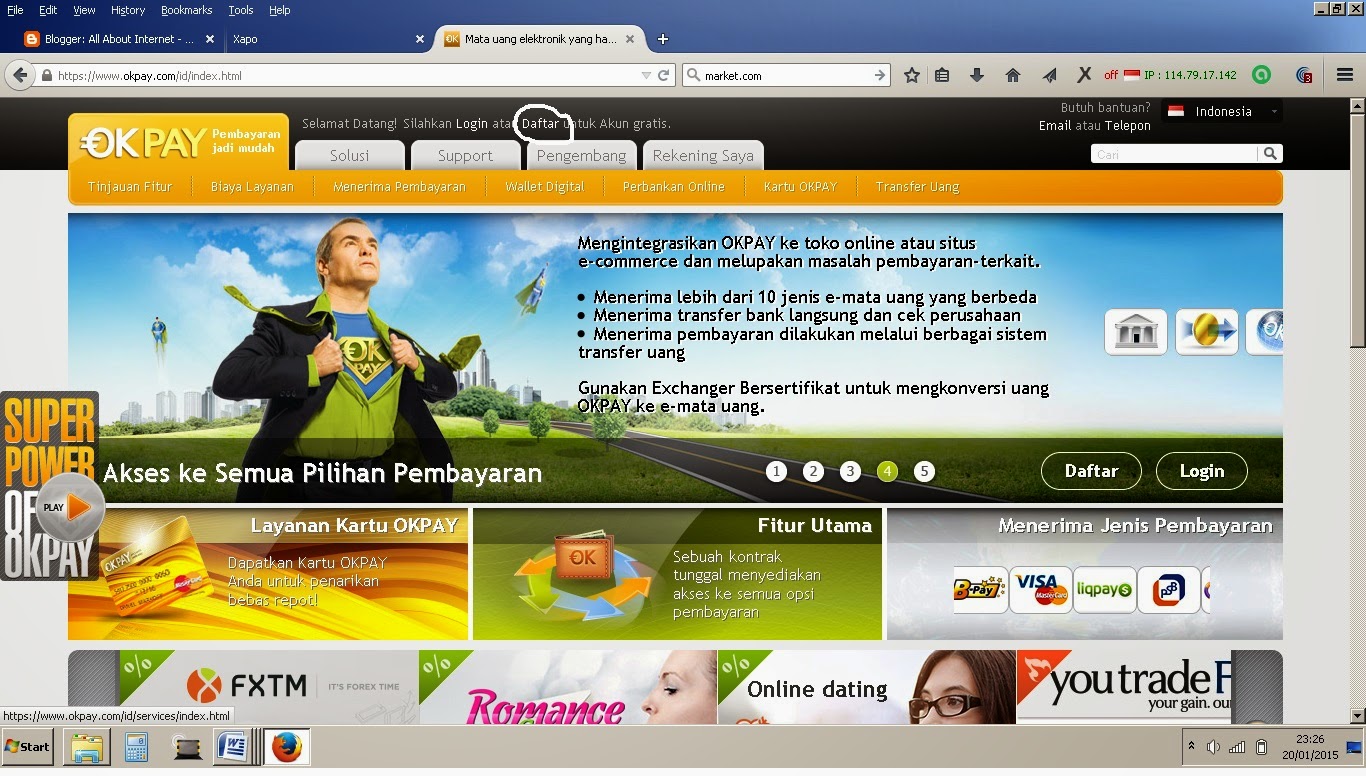 Panduan Lengkap Cara Daftar Dan Verifikasi Okpay - Blog Seputar Internet