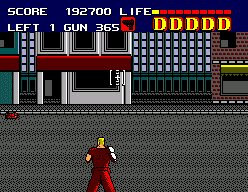 The Videogames Museum: DYNAMITE DUKE (MEGA DRIVE)