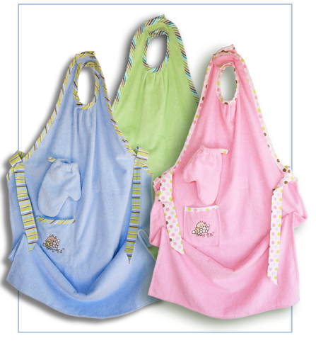 Stay-Dry Bath Apron & Towel Review - Mommy's Block Party