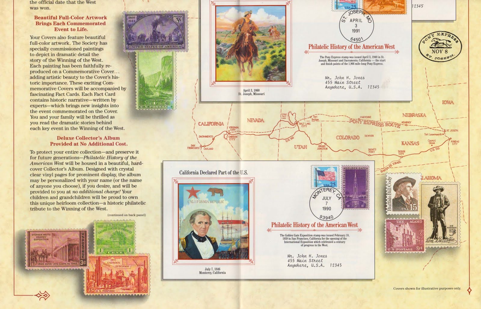 The American West: A Pictorial History 100 Paintings Depicting The ...