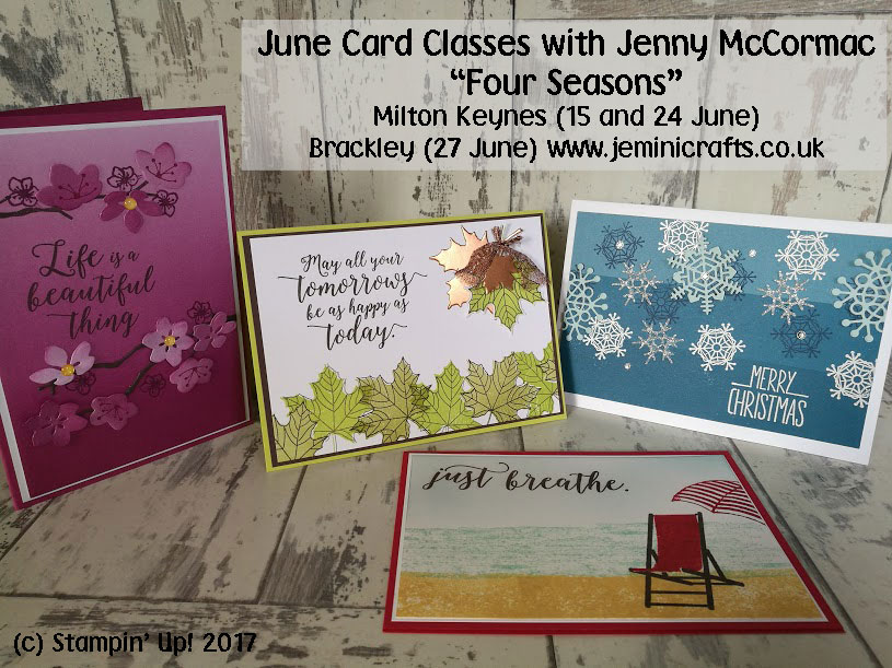 Jemini Crafts: Four Seasons (but not Pizza!)