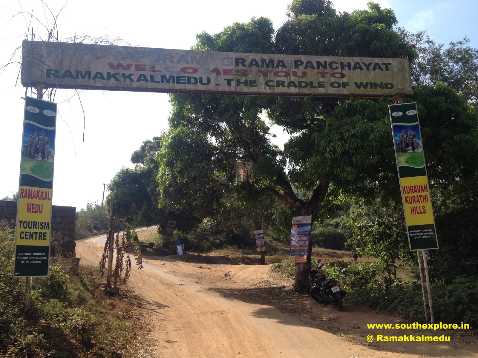 RAMAKKALMEDU IDUKKI-KERALA | STATUE OF KURAVAN AND KURATHI | WIND FARM ...