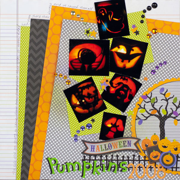 Doodlebug Design Inc Blog: Cute Lil' Pumpkin Layouts