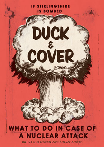 Duck And Cover Poster