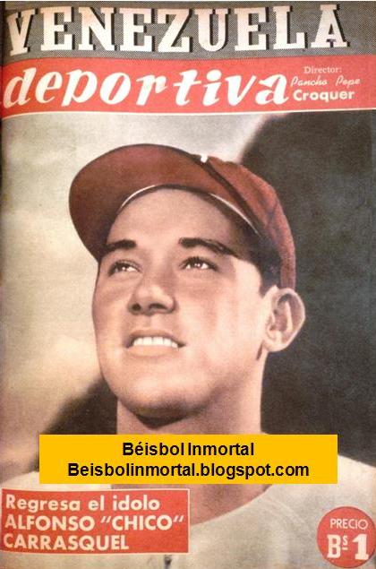 Béisbol Inmortal: El Regreso del ídolo Alfonso “Chico” Carrasquel en 1951