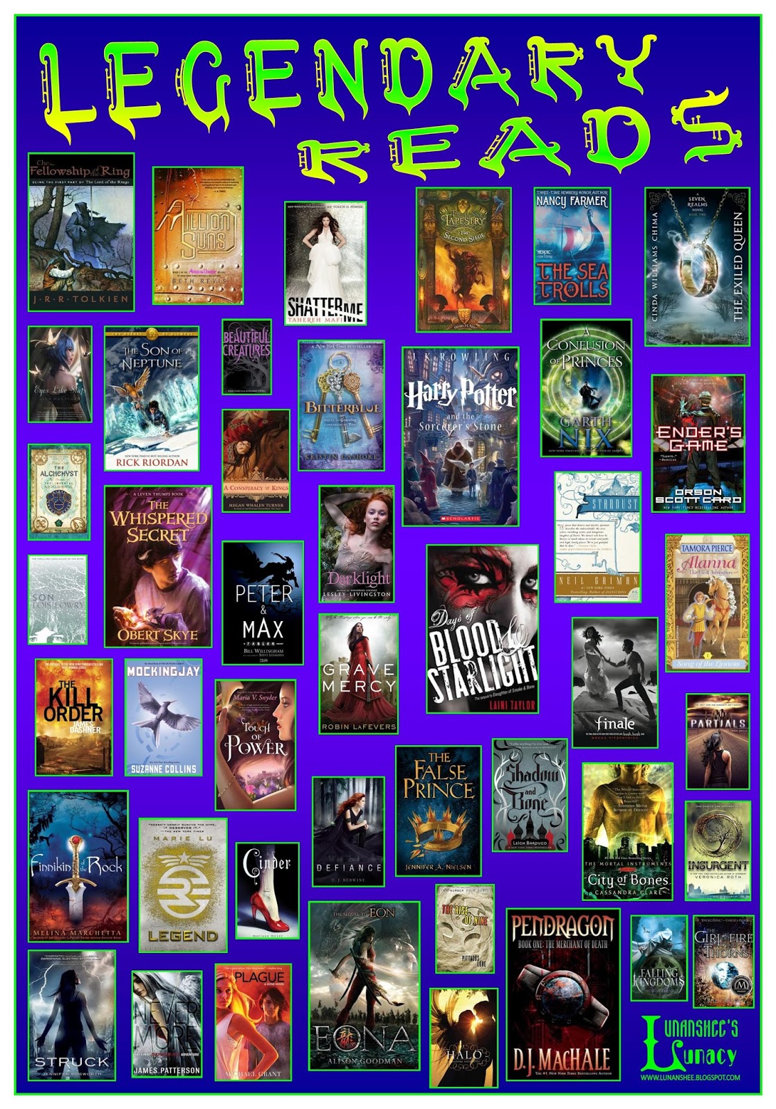 Lunanshee's Lunacy: 3 More Book Posters - Easy Readers' Advisory