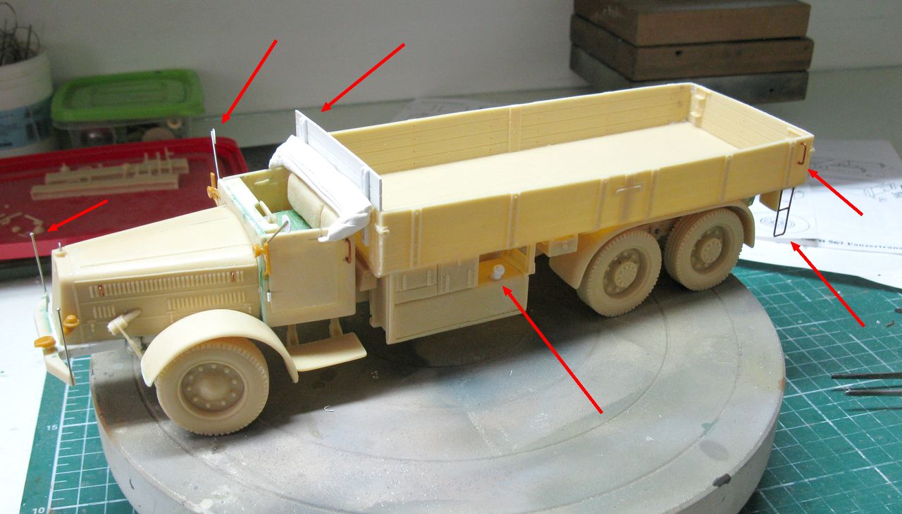 Panzerserra Bunker- Military Scale Models in 1/35 scale: Faun L900 D567 ...