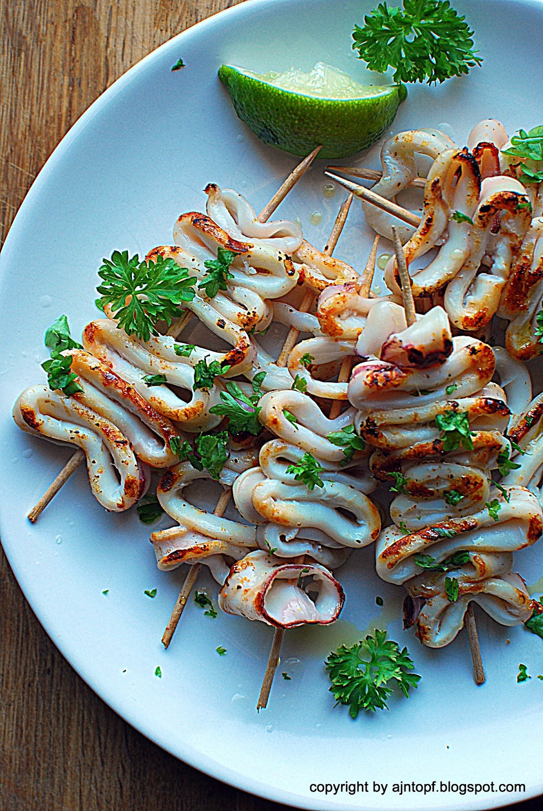 eintopf: kalmary z grilla