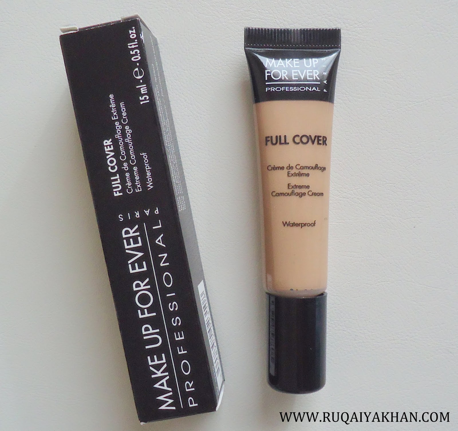 Ruqaiya Khan: Make Up For Ever Full Cover Concealer in Shade 10 ...