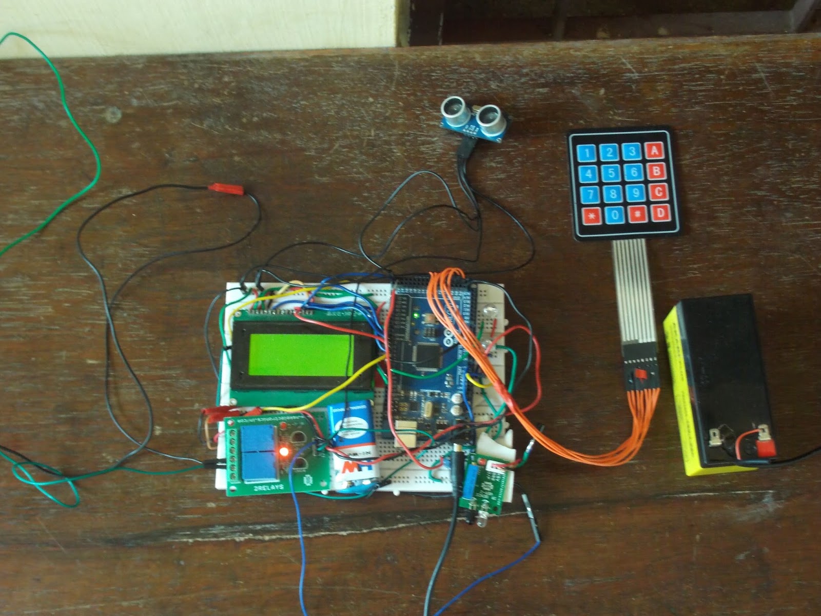 Keypad Based Motorcycle Security and Ignition System