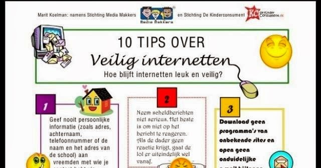 Onderwijs en zo voort ........: 0531. Tips voor veilig internetten