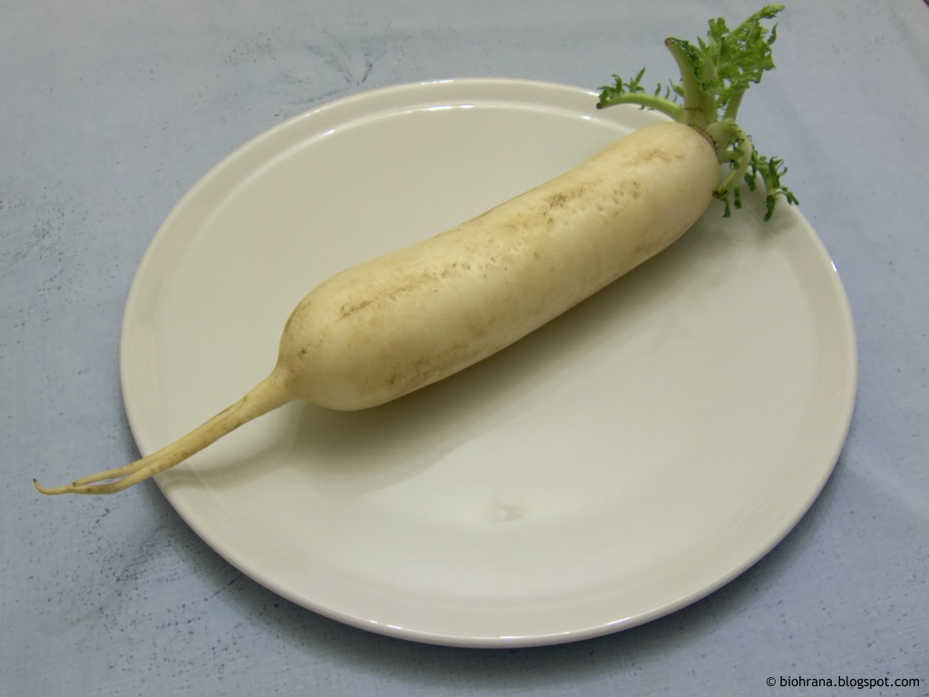 Makrobiotička ishrana - Recepti: Dajkon turšija