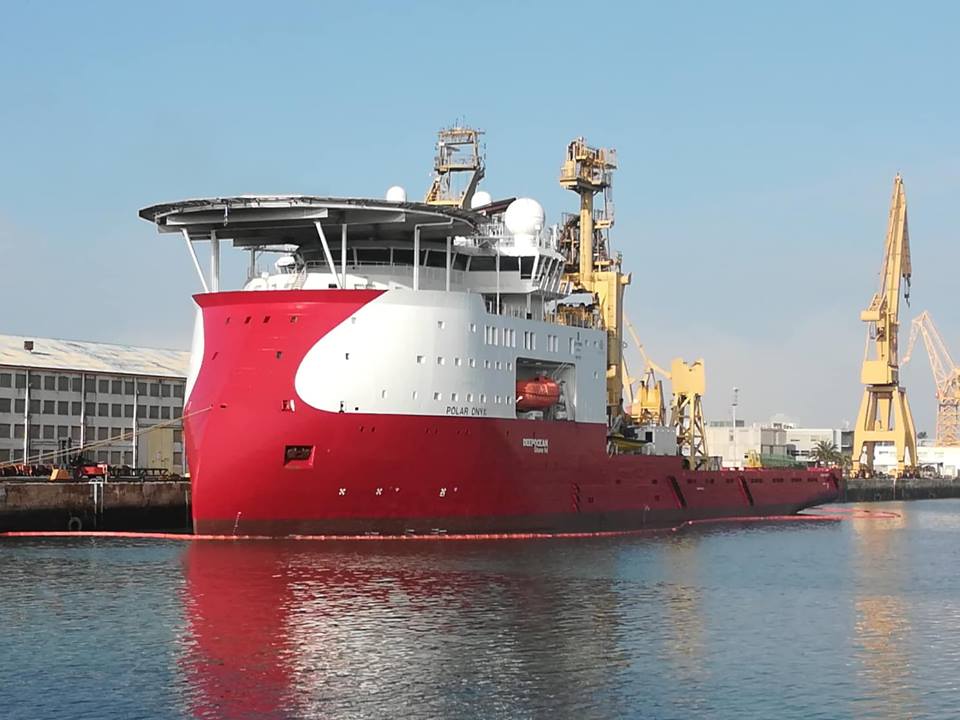 Sergio@Cruises: Navio de Offshore Supply Polar ONYX em Cadiz, Espanha